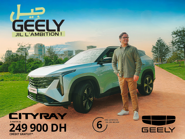 Offre promotionnelle Geely